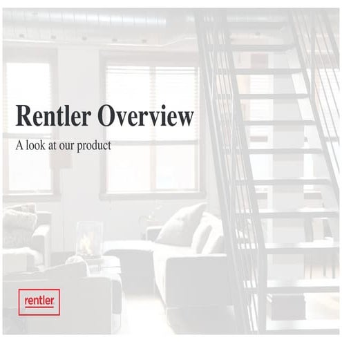 Rentler Overview - Rental Property Software for Tenants and Landlords | PPT