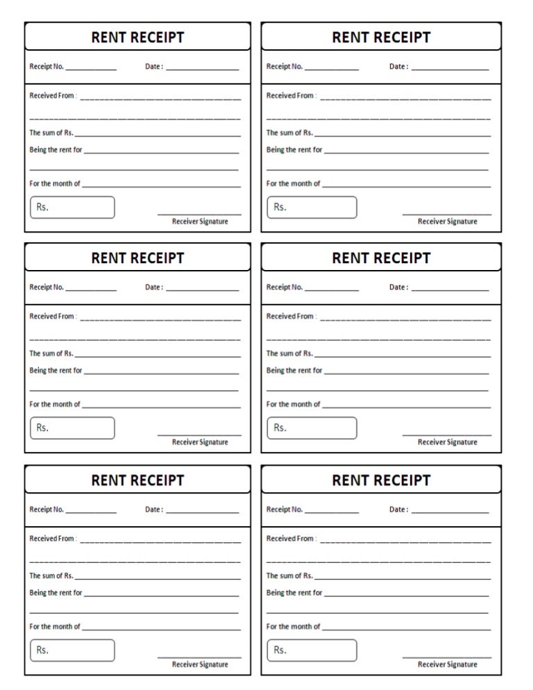 Rent reciept.print