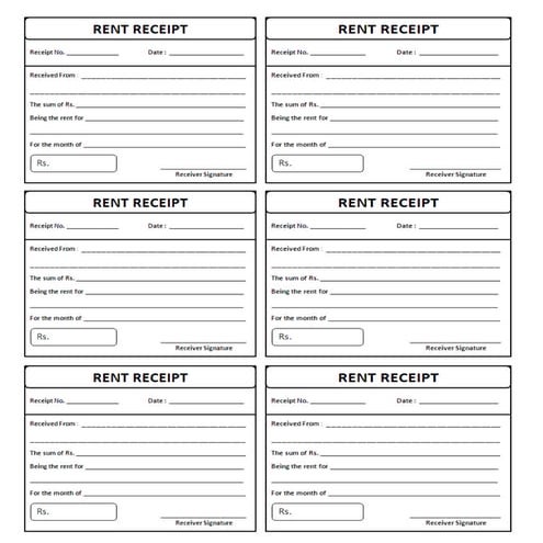 Rent reciept.print | DOCX