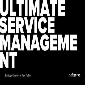 Renyov ultimate service management stan renyov | PPTX