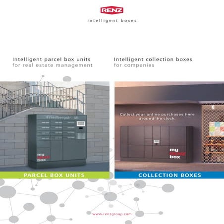myRENZbox Intelligent Parcel Delivery Box Brochure | PDF