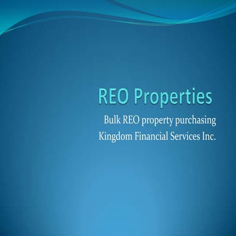 Reo Properties[1] Ppp | PPTX