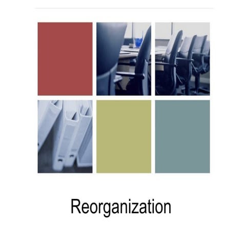 Training Deparment: Reorganization Analysis | PPT