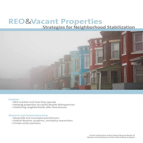Strategies for Neighborhood Stabilization | PDF