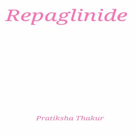 Repaglinide | PDF