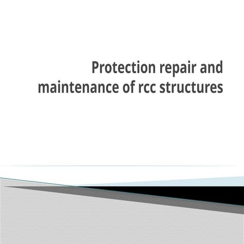 Method statement for repair of concrete surface | DOC