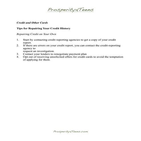 Repairing your credit_history | PDF