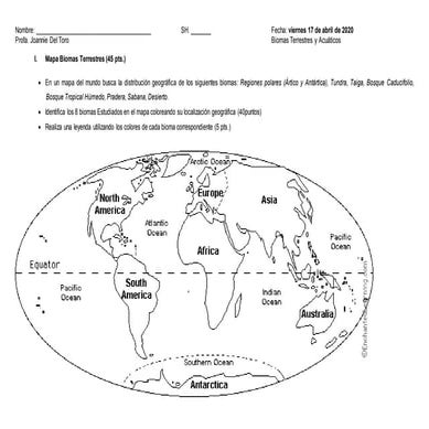 Hoja De Trabajo Sobre Biomas #voiceeffects | TikTok