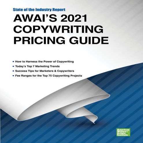 Rep awai copywriting_pricing_guide | PDF