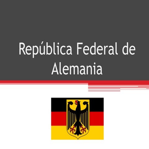 República federal de alemania | PPTX