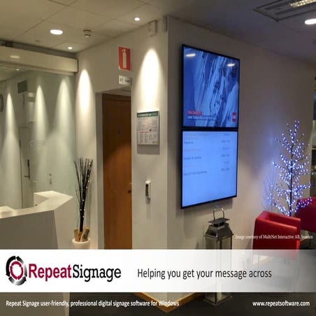 Repeat Signage digital signage software | PDF | Technology & Computing