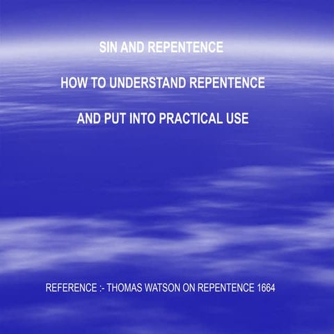 Repentance Bible Study.ppt