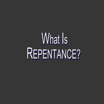 Repentance the encounter with Jesus.pptx