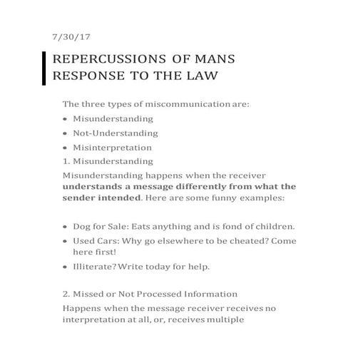 Unchristian characteristics | DOCX