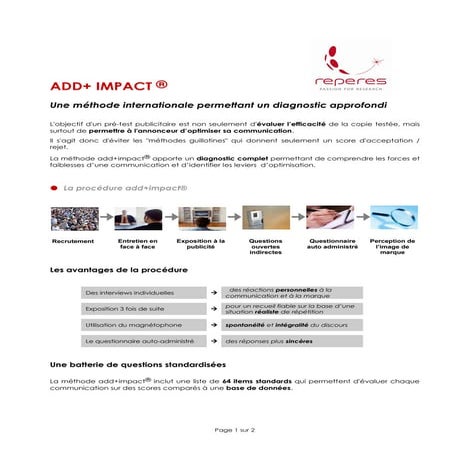 Reperes add+ impact | PDF