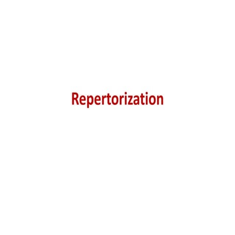 Dr.J.T. KENT REPERTORY(COMPLETE INFORMATION ) | PPTX