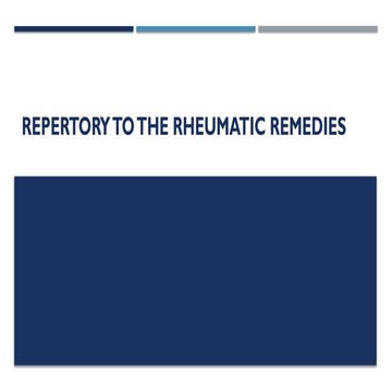 Repertory to the Rheumatic Remedies.pptx