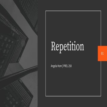 Repetition | PPT