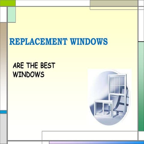 Replace window in 1950 | PPTX