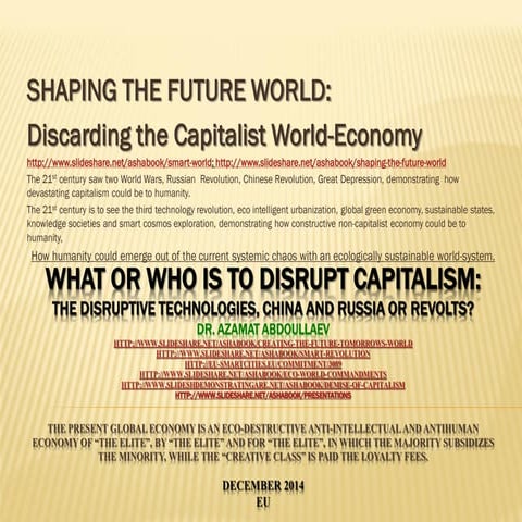 Replacing World Capitalism | PDF