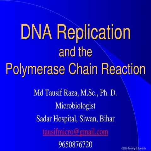replication-pcr use for laboratory 1.ppt