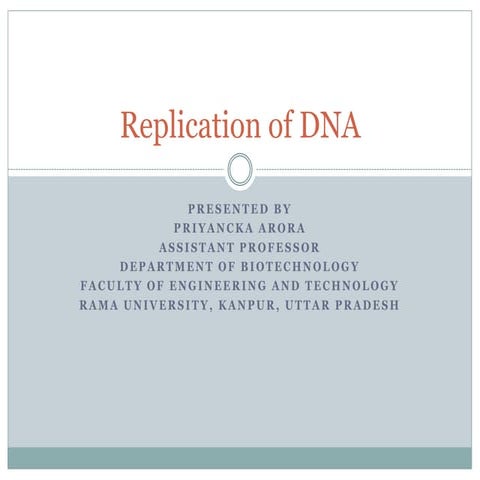 Replication of DNA in Prokaryotes.pptx