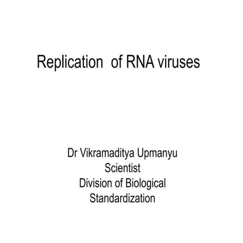Replication of RNA viruses.ppt