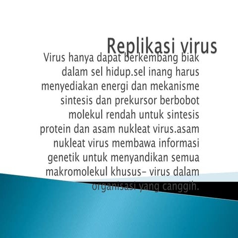 Replikasi virus | PPTX