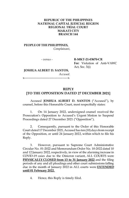 Sample sworn complaint | PDF
