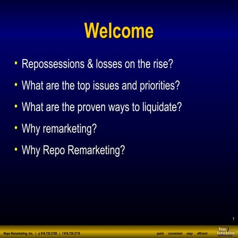 Repo Remarketing1a | PPT