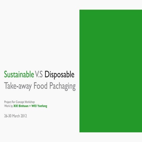 Sustainable Packaging Report | PDF