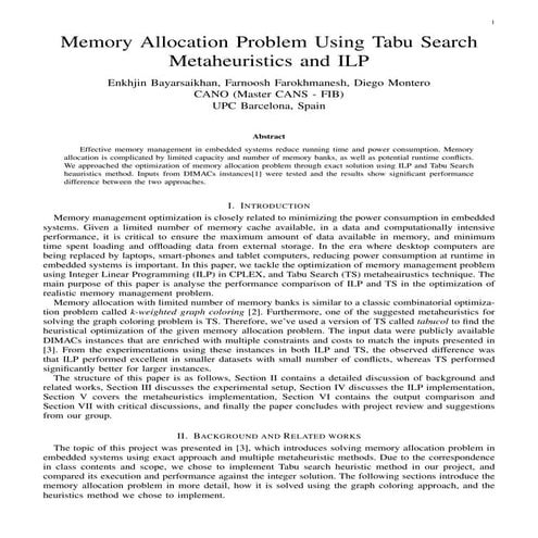 A Mathematical Model And A Heuristic Memory Allocation Problem Pdf 1633