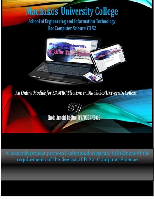 PROJECT REPORT_ONLINE VOTING SYSTEM | DOCX