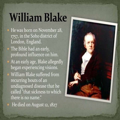 The Lamb by William Blake | PPTX