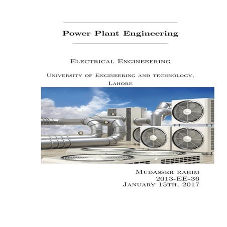 Design of Power Plant for House | PDF