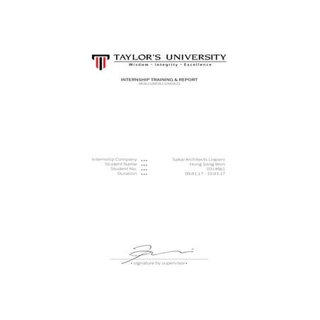 Internship 2017 | PDF