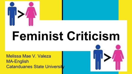 Feminist literary criticism | PPTX | Books and Literature