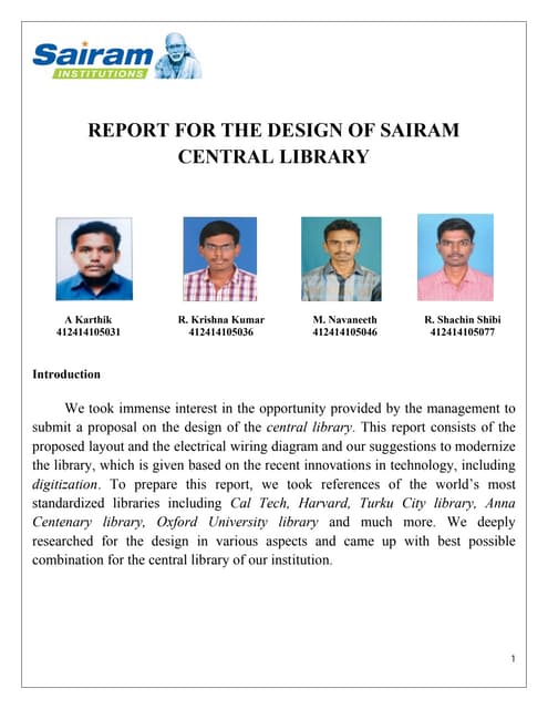 Sections of the library | PPTX | Technology & Computing