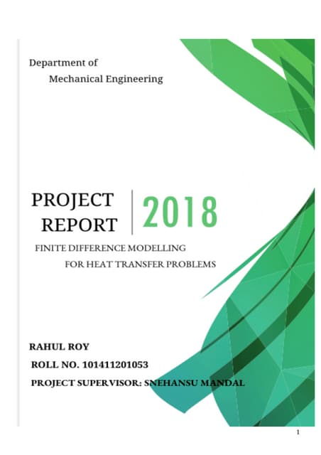 FINITE DIFFERENCE using numerical method.ppt