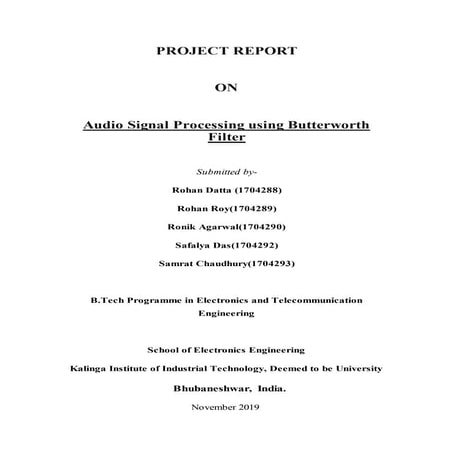 MATLAB Audio processing | PDF
