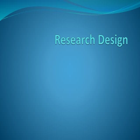 Research design | PPTX
