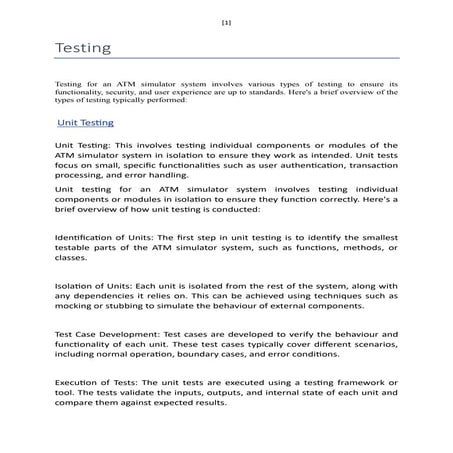 report.docx About Software development life Cycle | DOCX