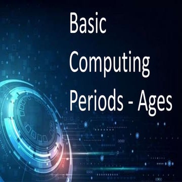 Evolution of ICT | PPTX