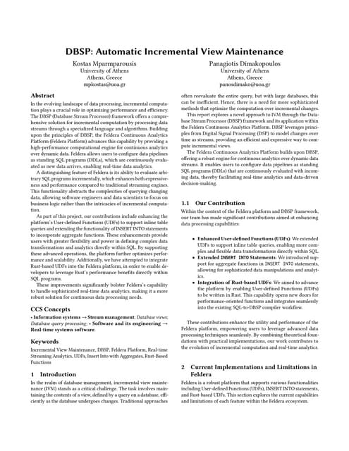 Optimizing Feldera Integrating Advanced Udfs And Enhanced Sql Functionality For Real Time Data