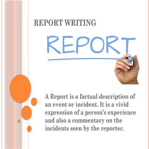 English report writing.pptxxyysbaknskwnd | PPT