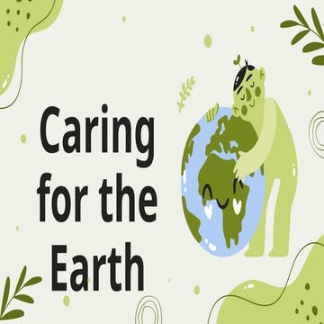 Caring for Earth Instructional REPORT.pptx