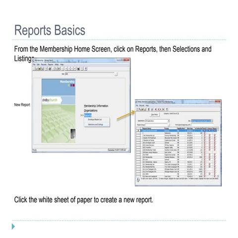 Tutorial - How to Create a Report | PPTX