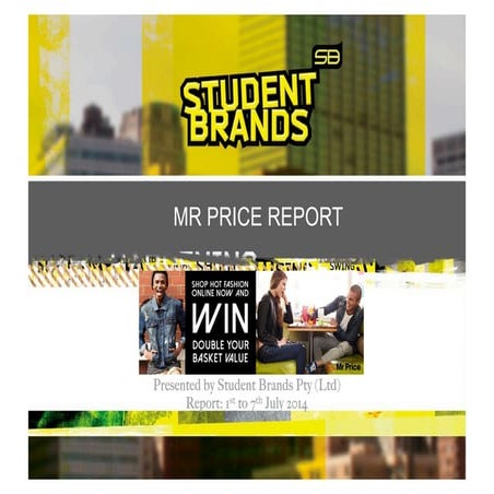 Mr Price Youth Report | PDF