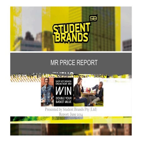 Mr Price Youth Campaign | PDF