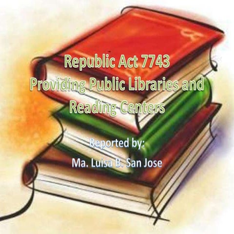 Report legislation | PPT